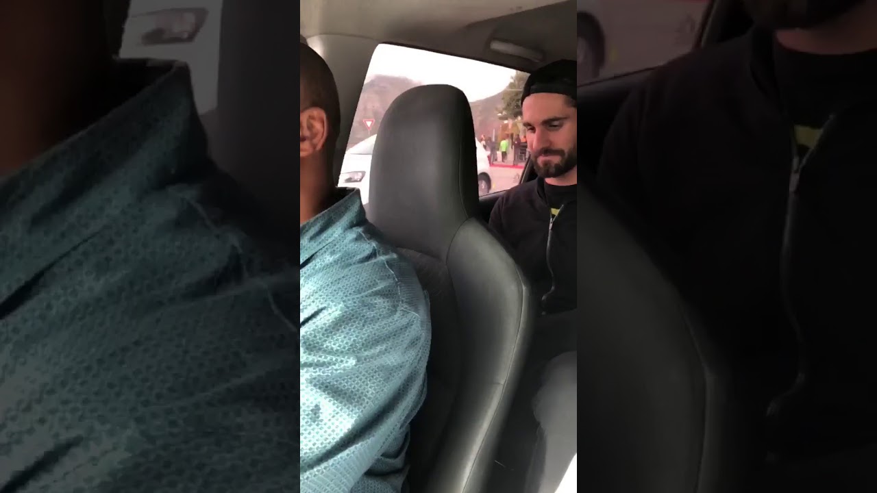 South African Uber Driver Loses His Mind Meeting Seth Rollins - YouTube