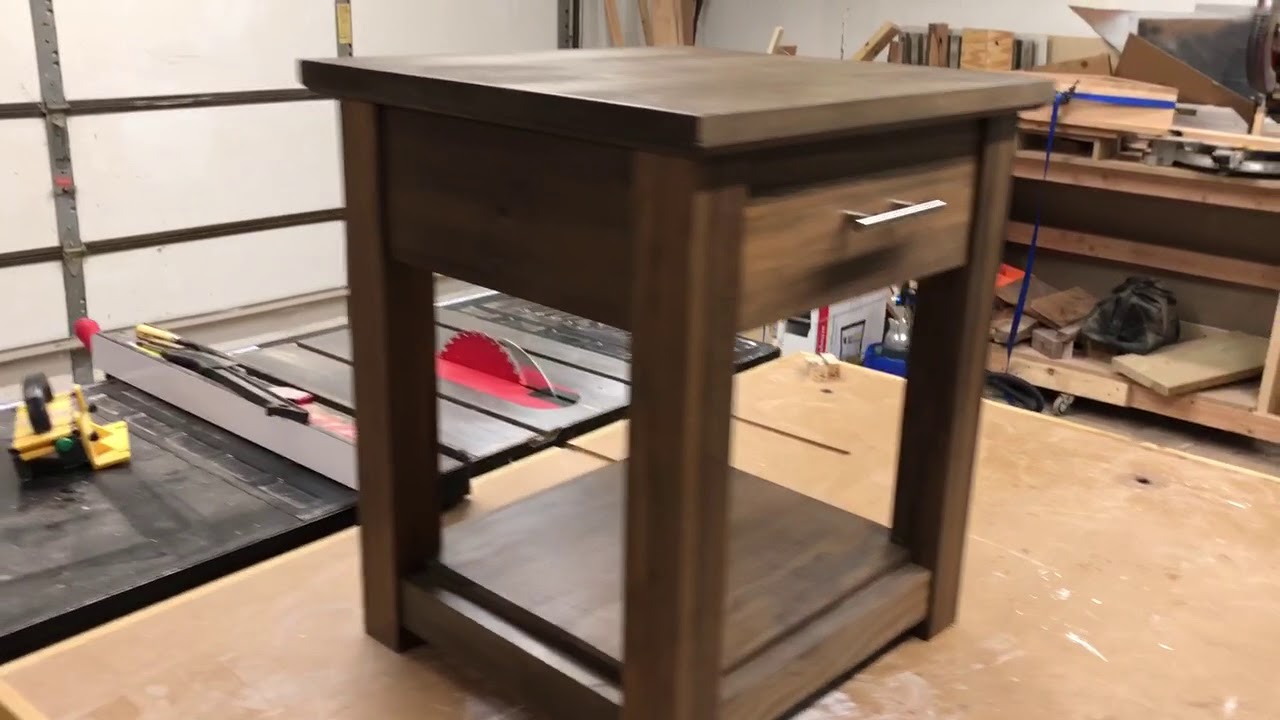 Concealment Night Stand - YouTube