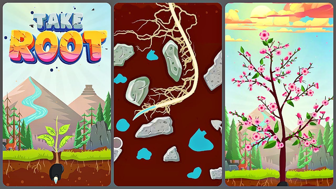 Take Root: Growing Plants & Idle Tree Games (Gameplay Android) - YouTube
