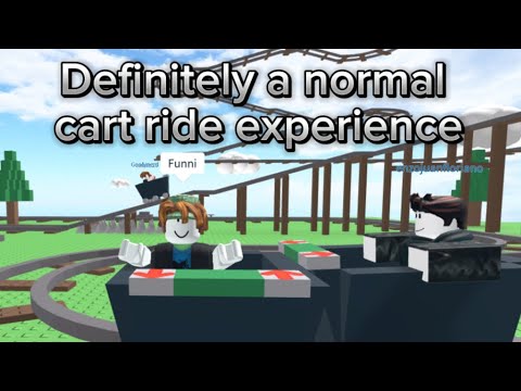 Funny cart ride momments. #funny #cartride #roblox @tv_DeTvRoom_ - YouTube