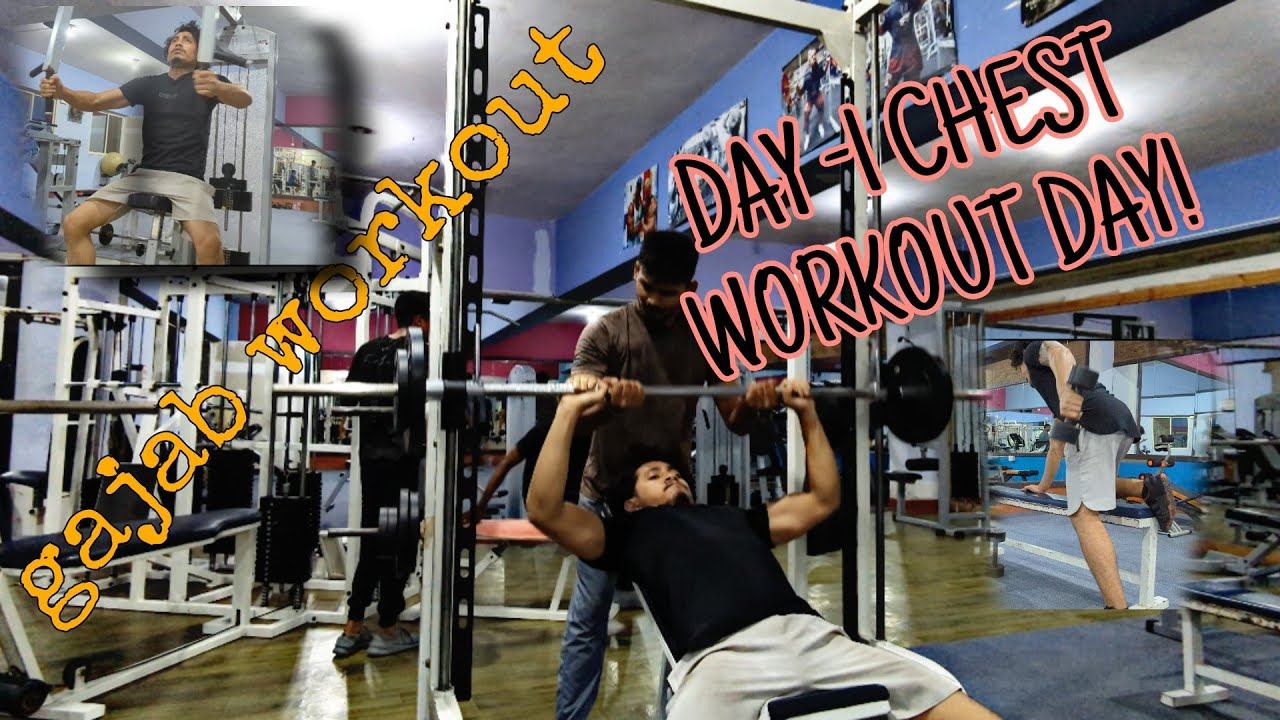 DAY -1 CHEST WORKOUT DAY! - YouTube
