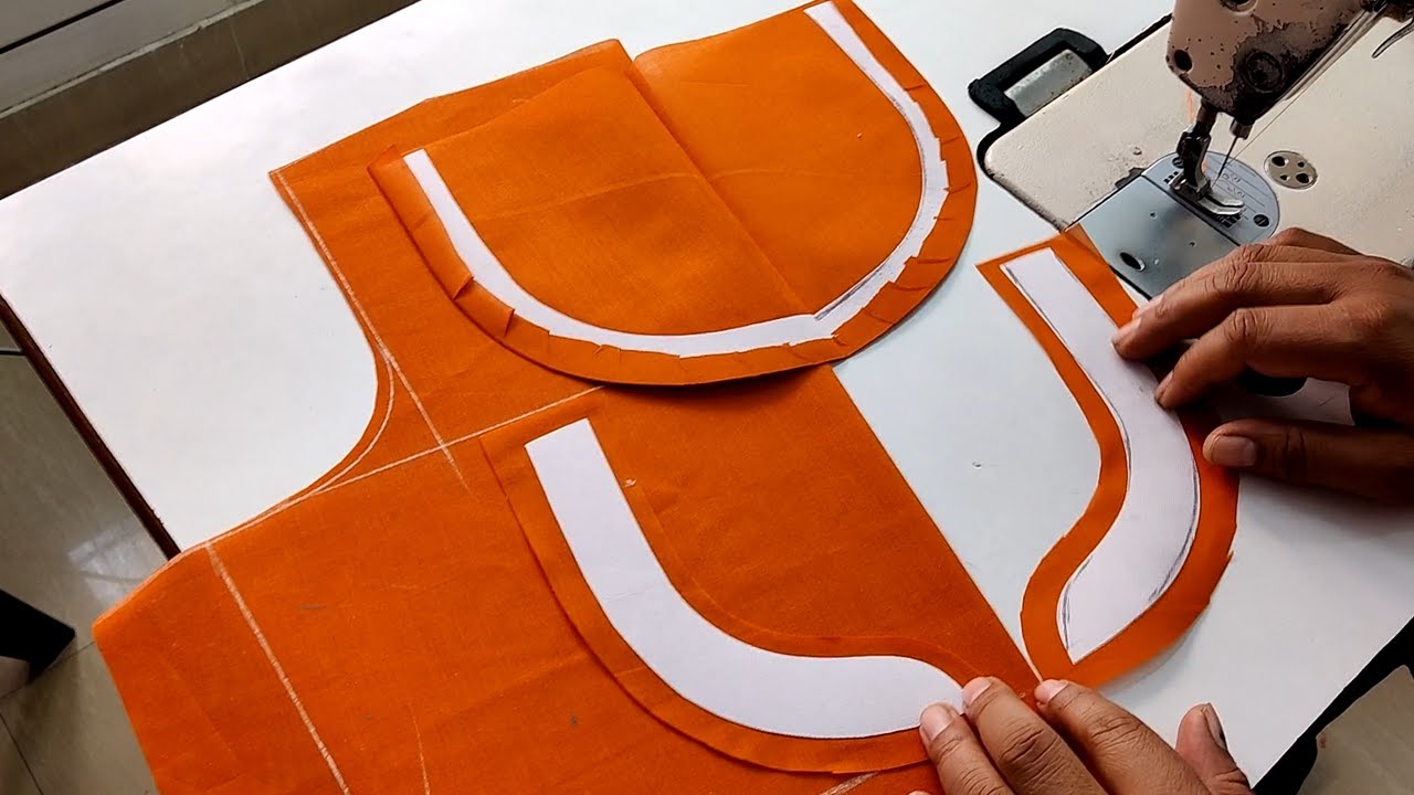 Beautiful Neck Design Very Easy Sewing || Sewing a Trendy Neck Design ...