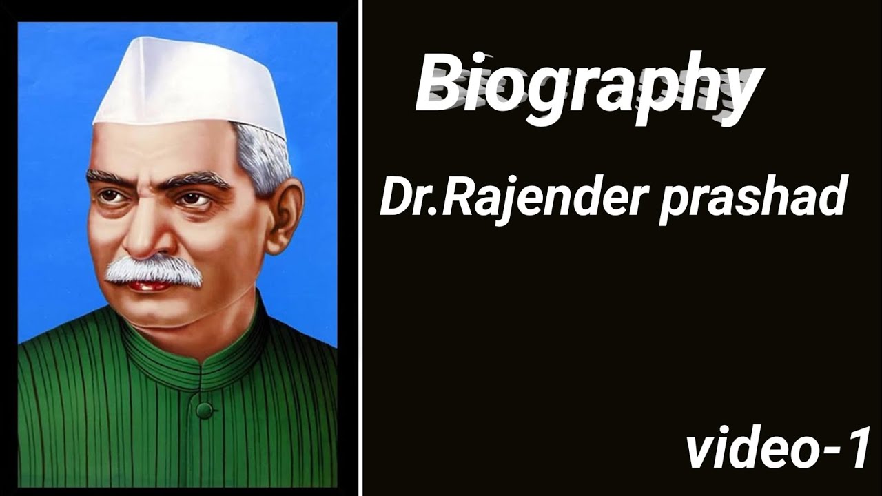 Dr.Rajender parshad ji ka jiwan parichye ll Biography Dr.rajdender ...