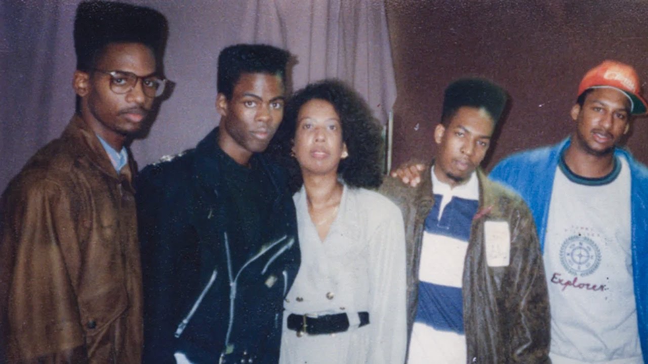 American Comedian Chris Rock With His Brothers and Mother | All Family ...