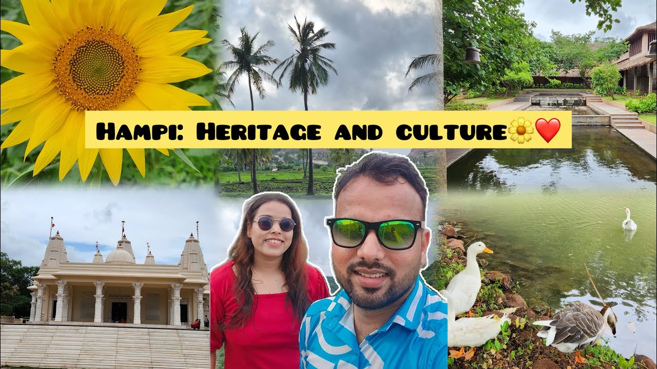 Day 3 in Hampi: Exploring the Stunning JSW Township & Kaladham! 🌄 - YouTube