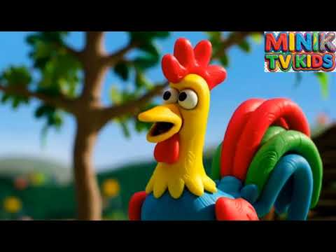 Eğitici Çocuk Videosu: Hayvanları Tanıyalım! (Horoz, Eşek, Deve Kuşu) 🐓🫏🪶