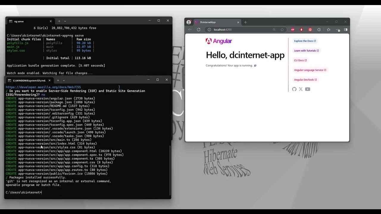 How to use multiple Angular projects with different versions - YouTube