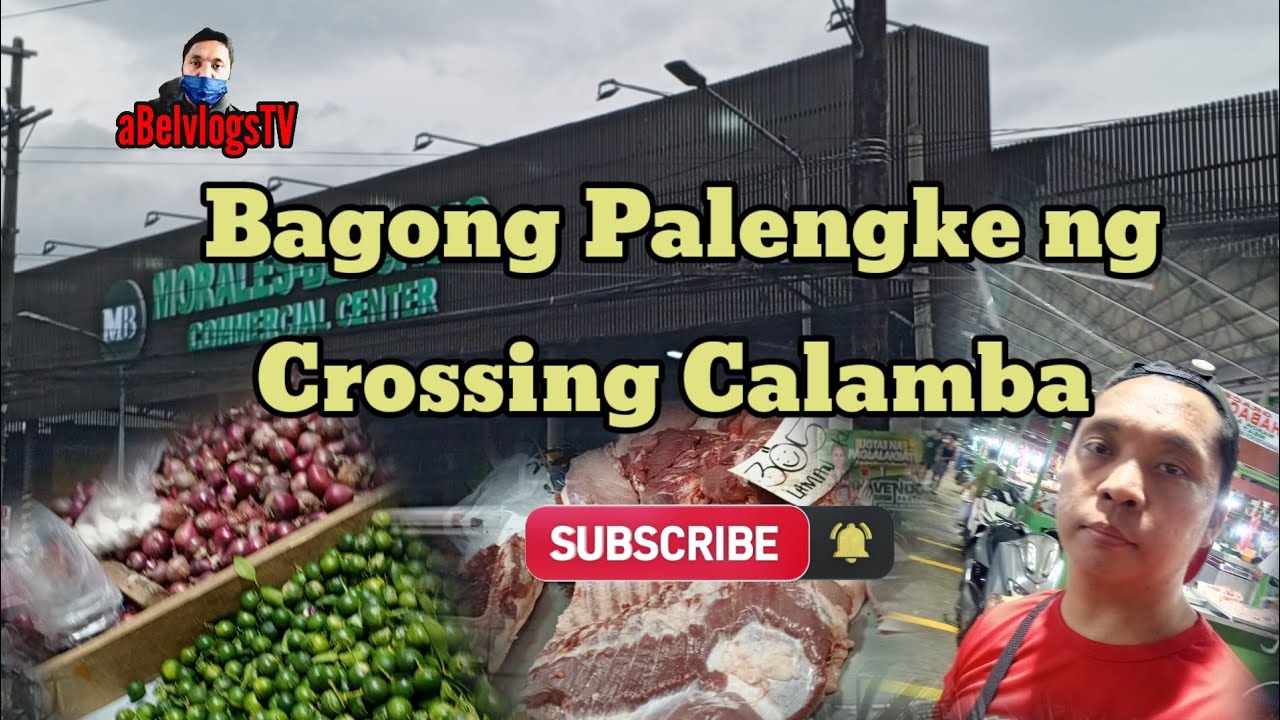 Bagong Palengke ng Crossing Calamba - aBelvlogsTV - YouTube