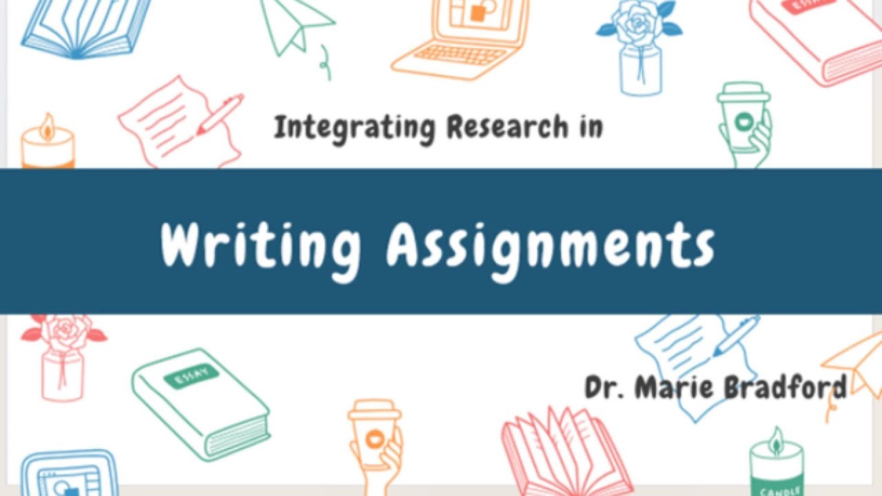 Integrating Research in Writing Assignments - YouTube