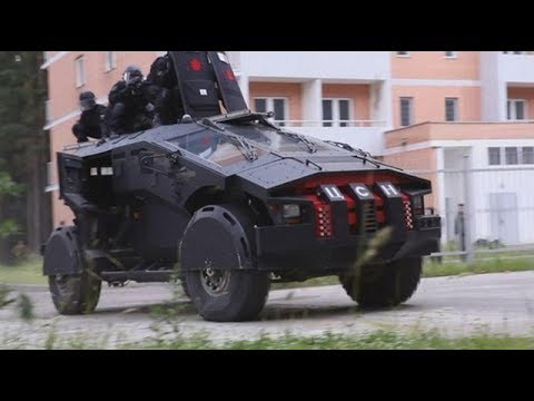 Falkatus : la Batmobile du FSB russe - YouTube