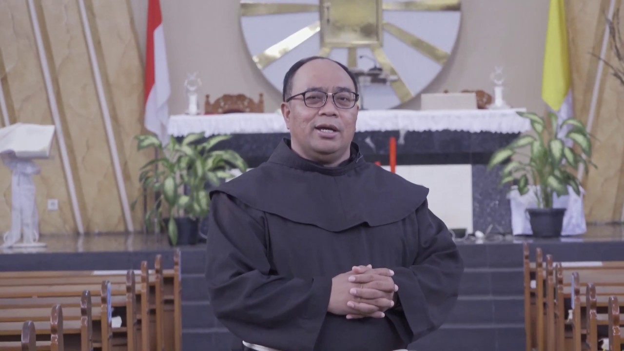 Ucapan Terimakasih dari pastur Romo Agung S. OFM - YouTube