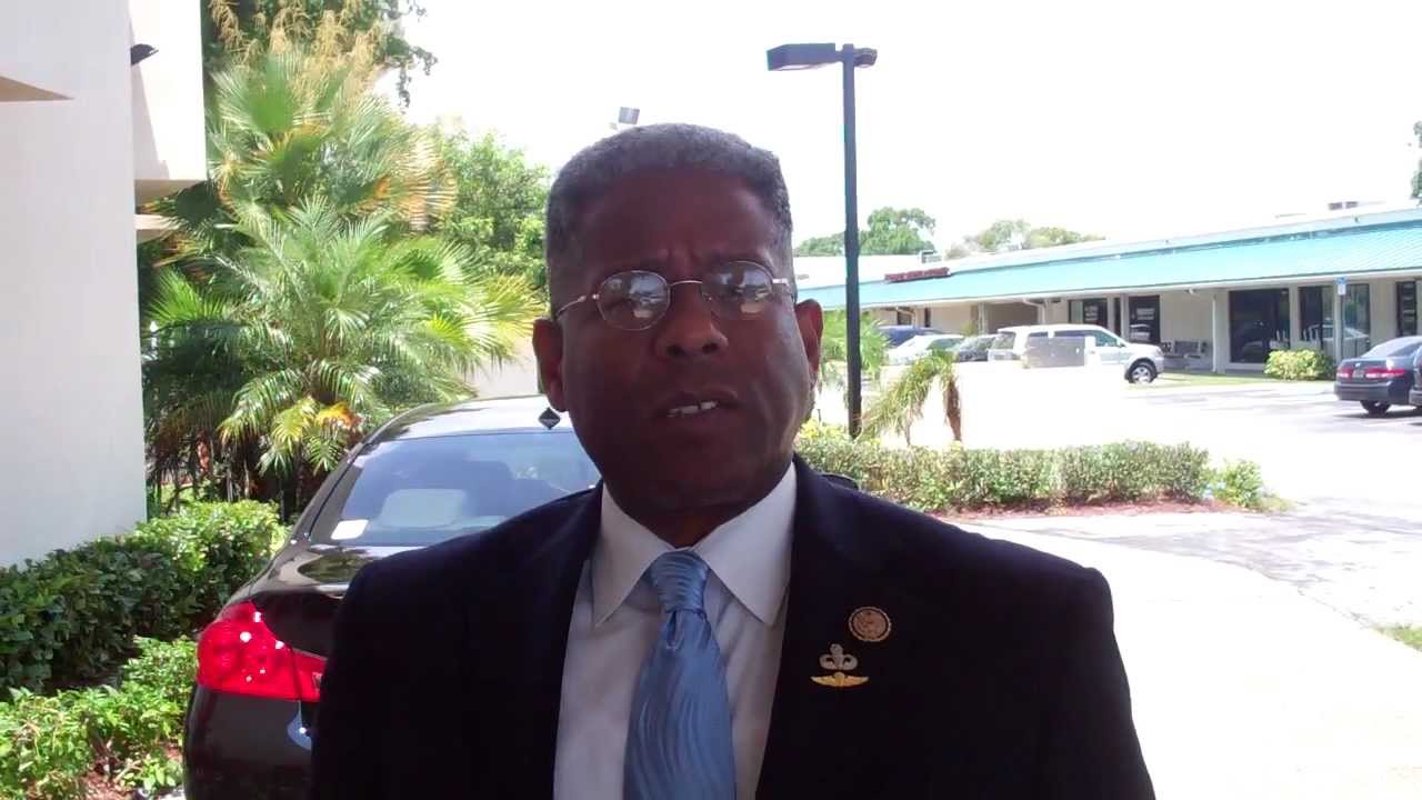Congressman Allan West will be walking - YouTube