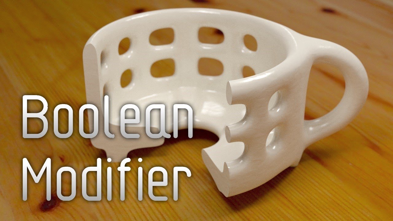 Blender Boolean Modifier Experiment - Blender Cycles Render ...