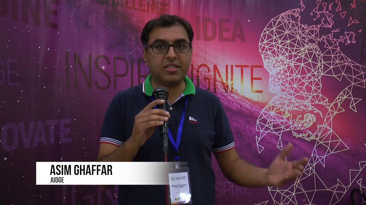 Mr. Asim Ghaffar VP Research & Development LMKR talking at National ...