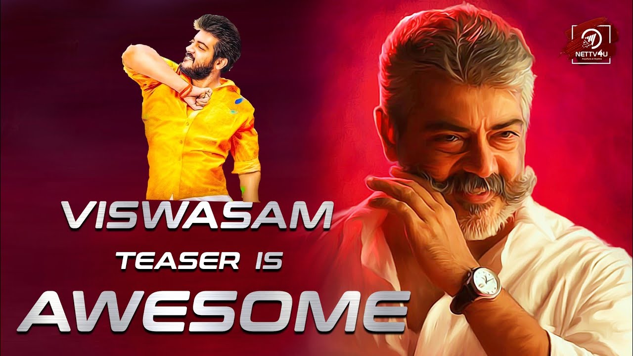 Viswasam Official Motion Poster Revealed By Yogibabu