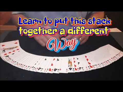 Alternative Method for creating the Si Stebbins Stack. - YouTube