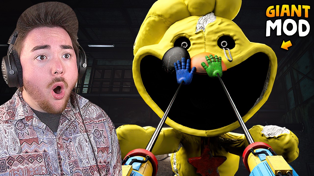 GIANT SMILING CRITTERS MOD!!! | Poppy Playtime Chapter 3 (Mods) - YouTube