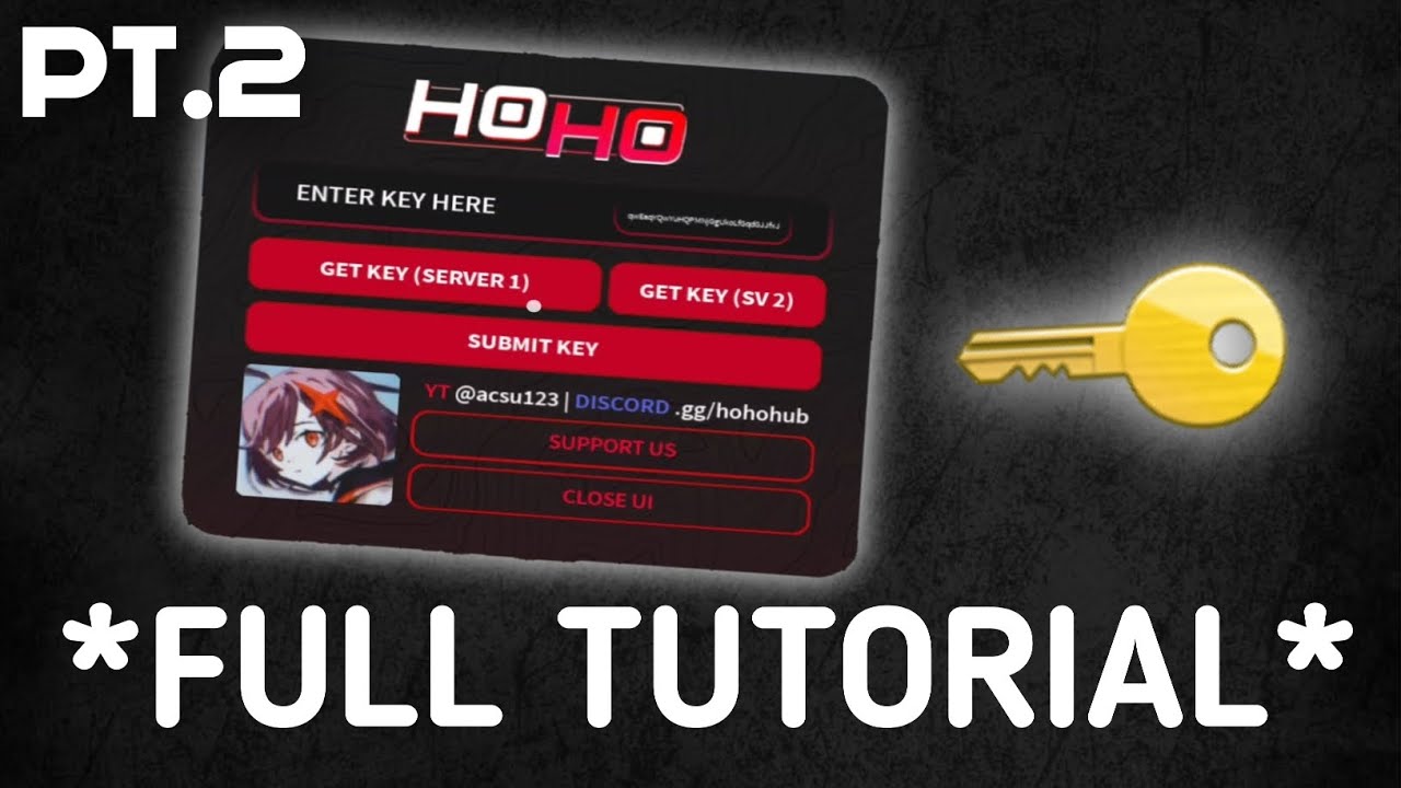 *PART 2* HOW TO GET HOHO HUB KEY (FULL TUTORIAL) - YouTube