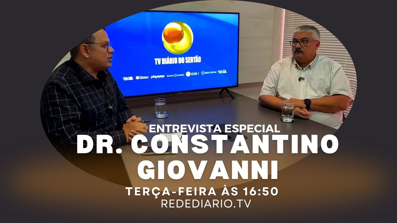 NESTA TERÇA-FEIRA, DIA 19/12 - ENTREVISTA COM DR. CONSTANTINO GIOVANNI ...