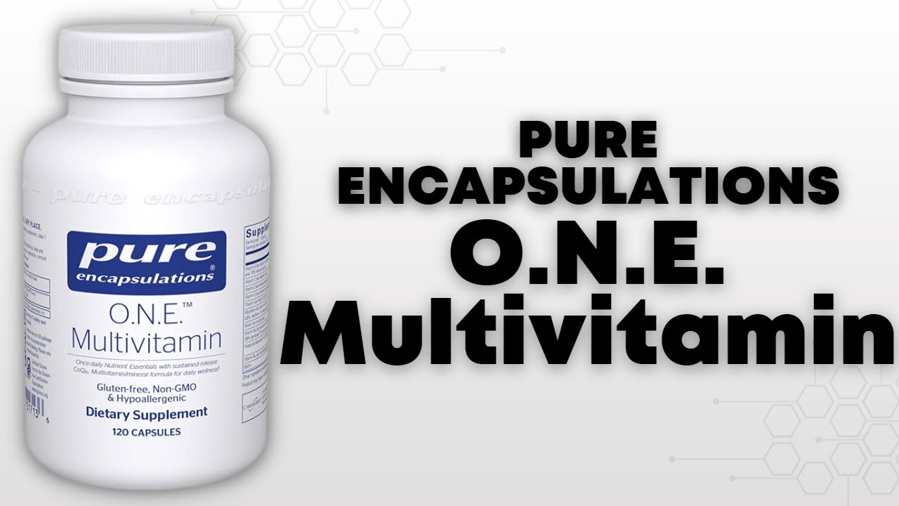 Pure Encapsulations O.N.E. Multivitamin | For Overall Wellness w ...