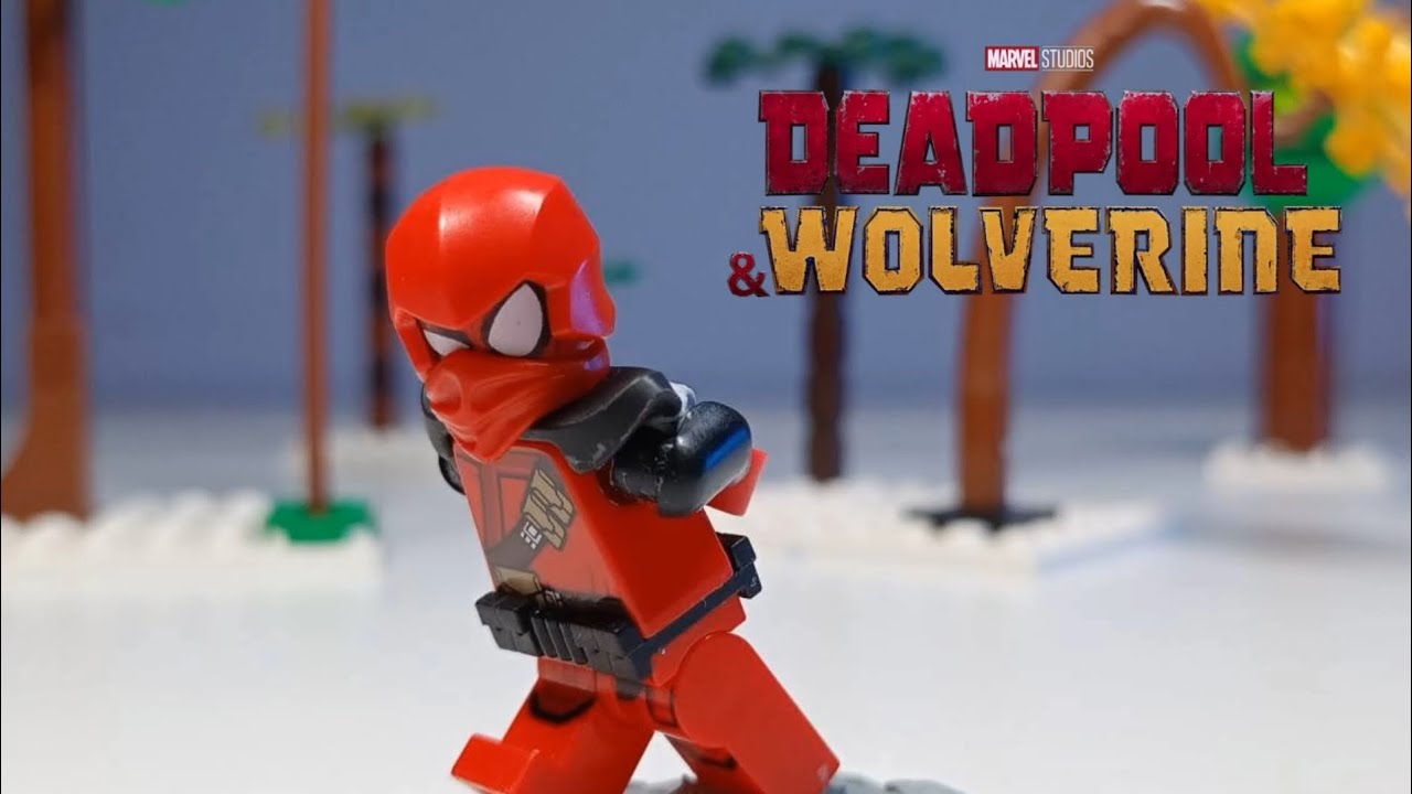 Deadpool & Wolverine Baby bye bye bye scene recreation in LEGO || Stop ...