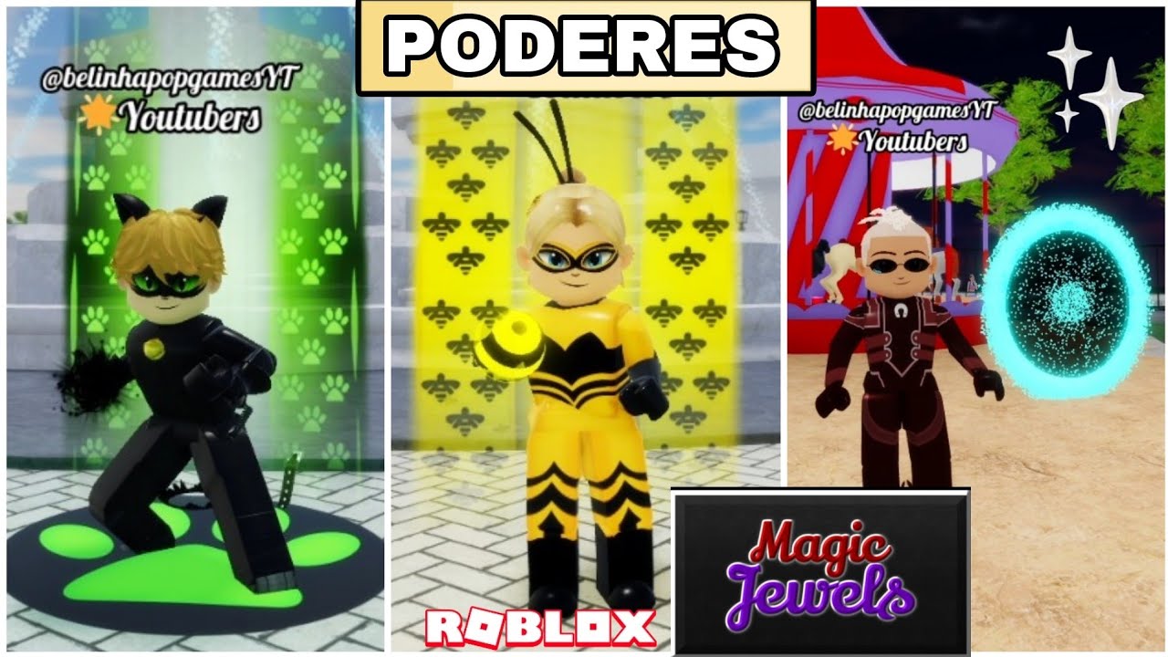 *INÉDITO* FIZ TODOS OS PODERES DO MAGIC JEWELS!! - Roblox - YouTube