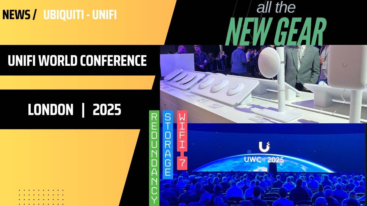 UniFi 2025 conference | LONDON (New NAS, New Network Features) - YouTube