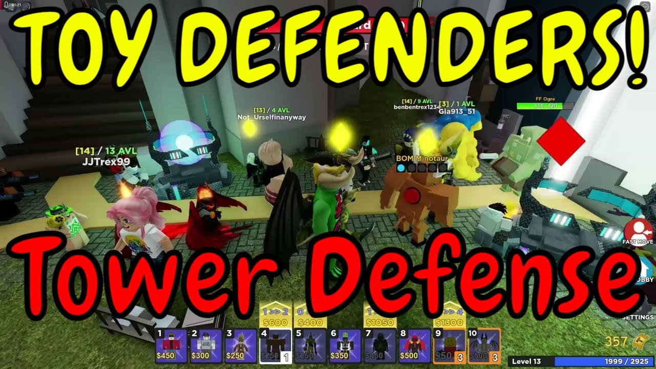 Toy Tower Defense? in Toy Defenders! - Roblox - YouTube