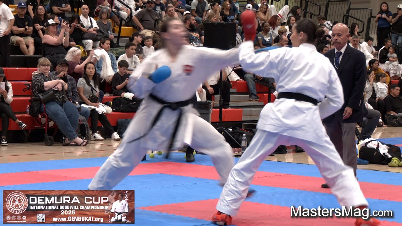 Demura Cup 2025 - KUMITE Women P10 - YouTube
