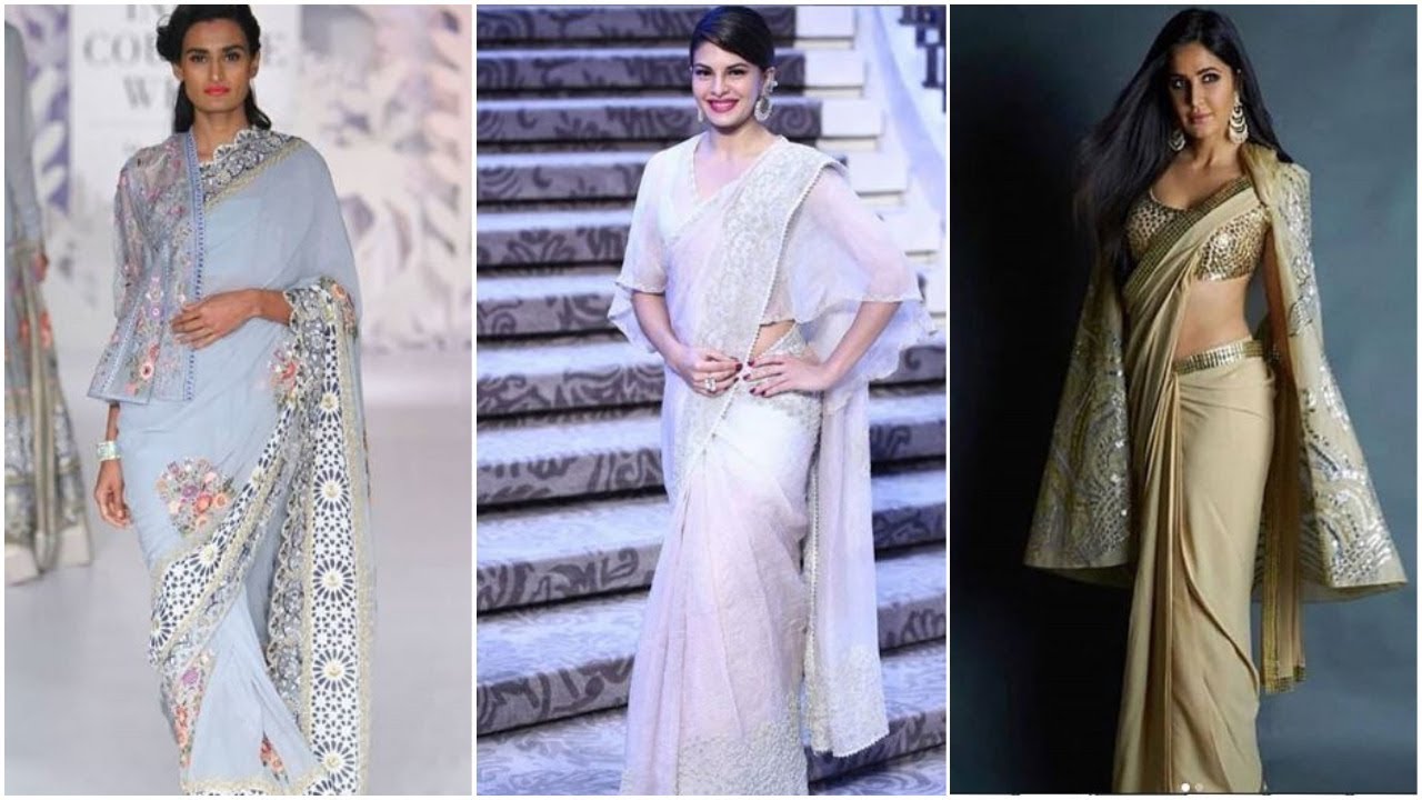 Cape Saree।। Desinger Capee Saree ।। Cape Saree Pattern।। Saree Design ...