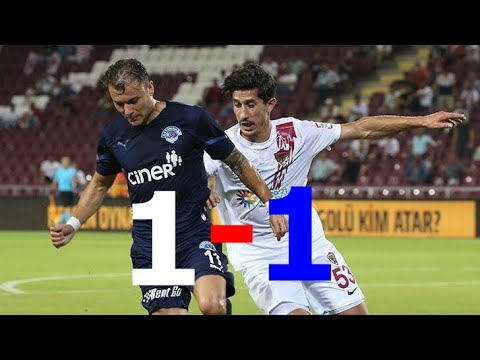 HATAYSPOR 1 - 1 KASIMPAŞA MAÇIN GOLLERİ