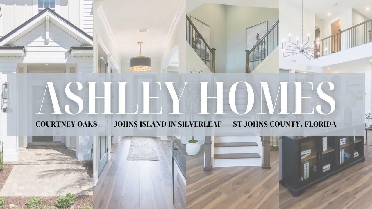 Ashley Homes Model Courtney Oaks - Johns Island in Silverleaf. - YouTube
