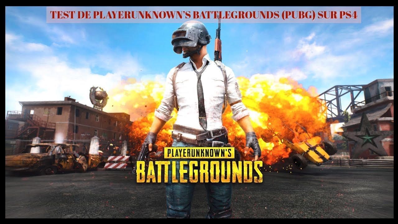 Test de PlayerUnknown's Battlegrounds PUBG sur PS4 - YouTube