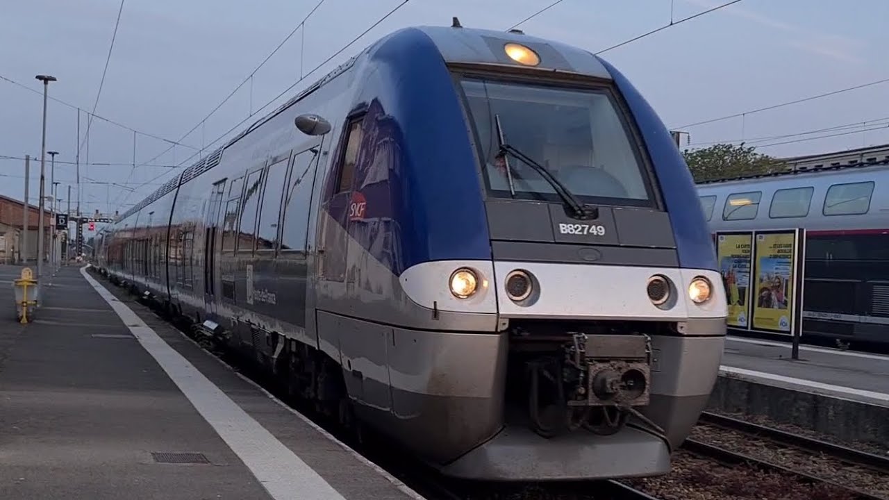 SNCF - TER HDF - Bombardier AGC B82749 / 82700 - Ligne K71 - YouTube