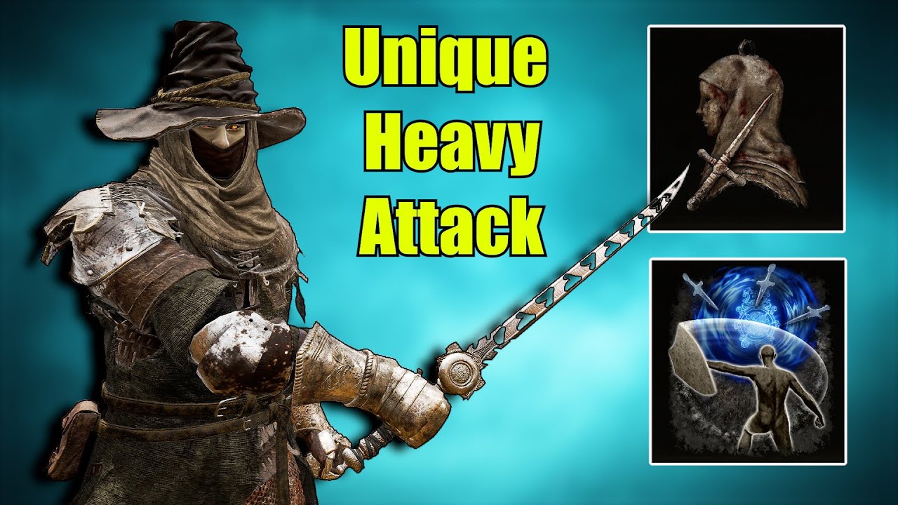 The GREATEST Heavy Attack on a Straight Sword | Elden Ring - YouTube