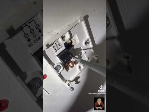 Ideal logic combi boiler heating on two zones controlled by ...