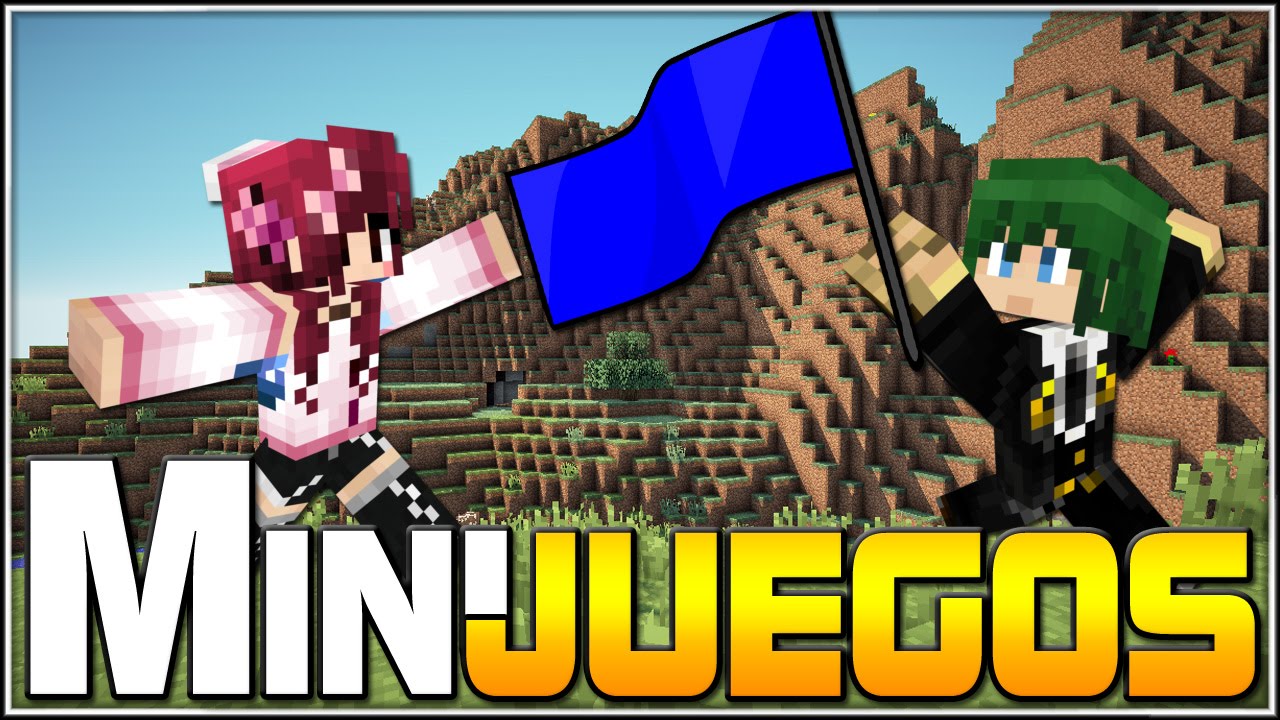 Captura la bandera! | Minecraft Minijuegos - YouTube
