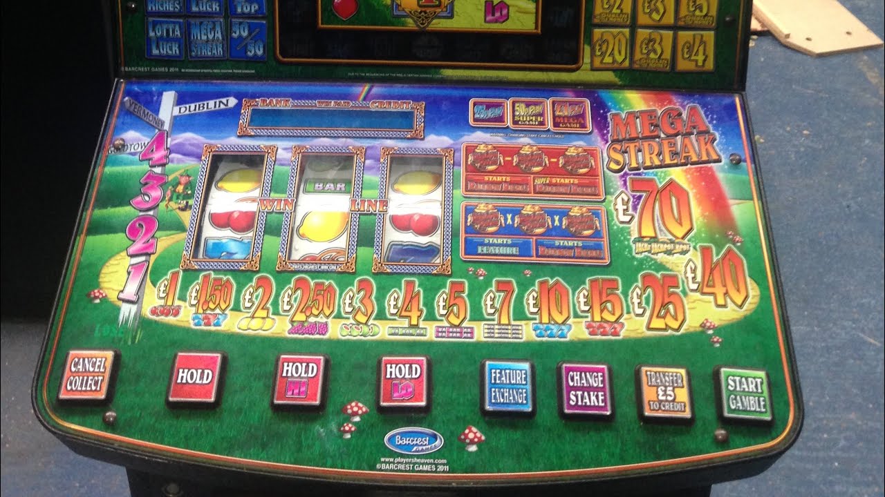 £70 jackpot fruit machine gameplay - Dublin ya money - YouTube