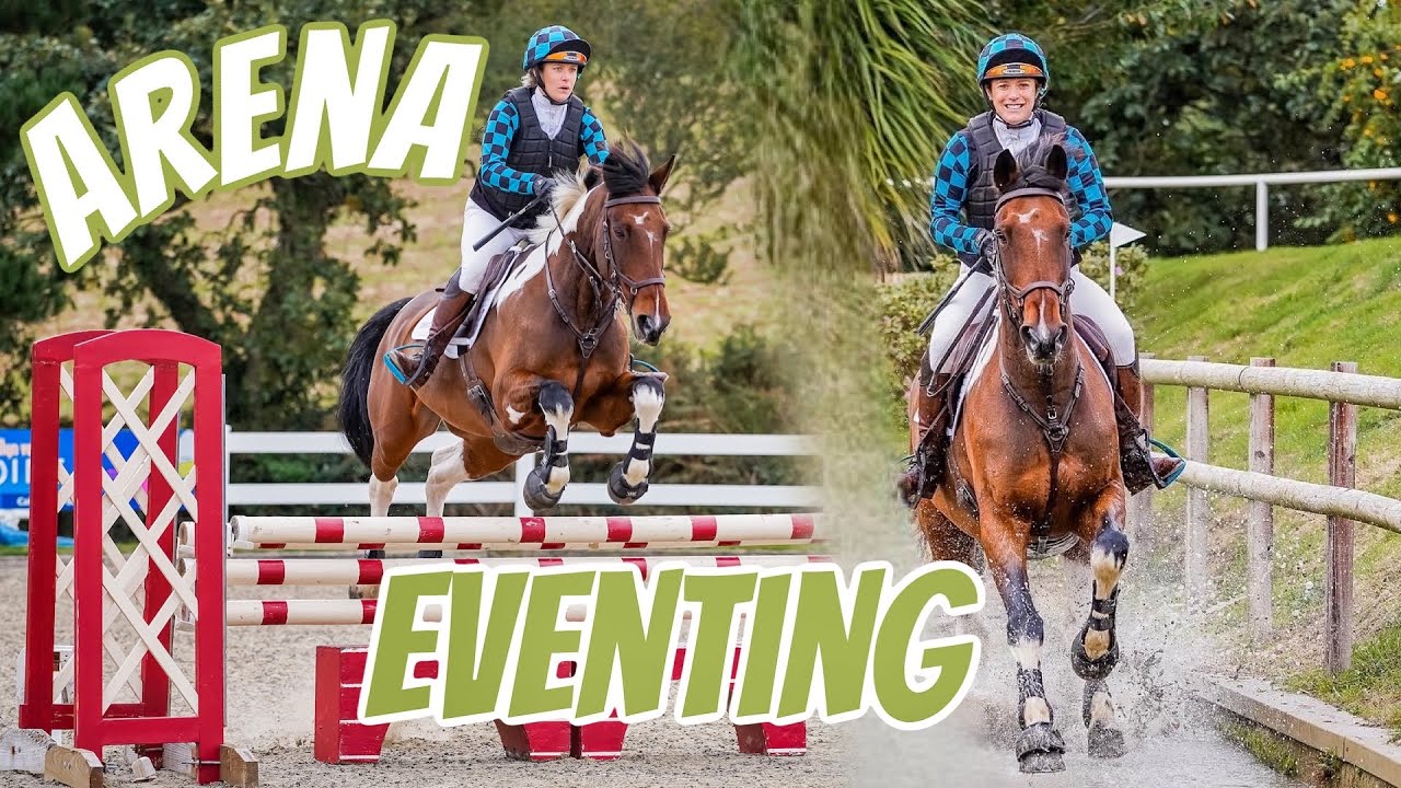ARENA EVENTING | Back Jumping Competently at 100 - YouTube