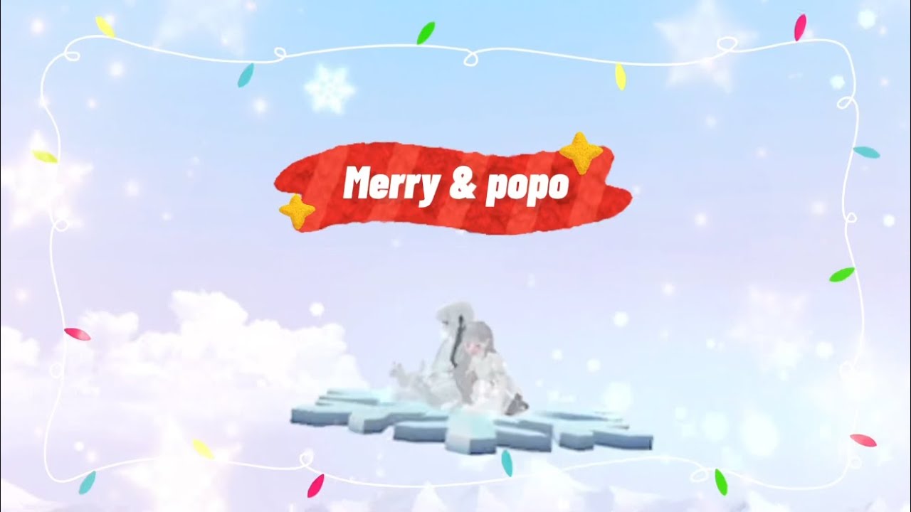 🎤포포노래방🎤 MERRY&HAPPY - POPO - YouTube
