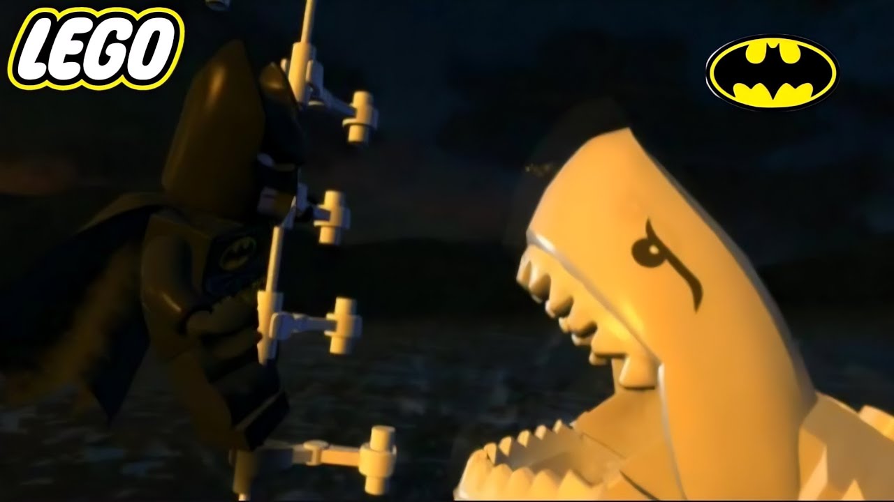 waduh aku mau dimakan hiu - Lego Batman DC super heroes gameplay part 2 ...
