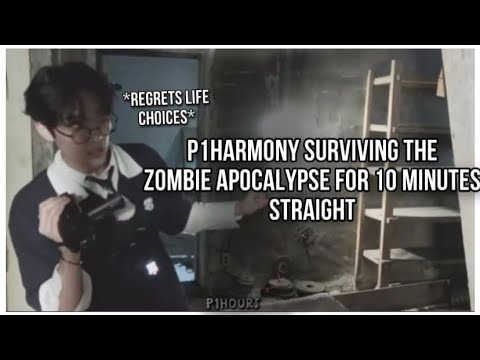 p1harmony IS surviving the zombie apocalypse (kinda) part one