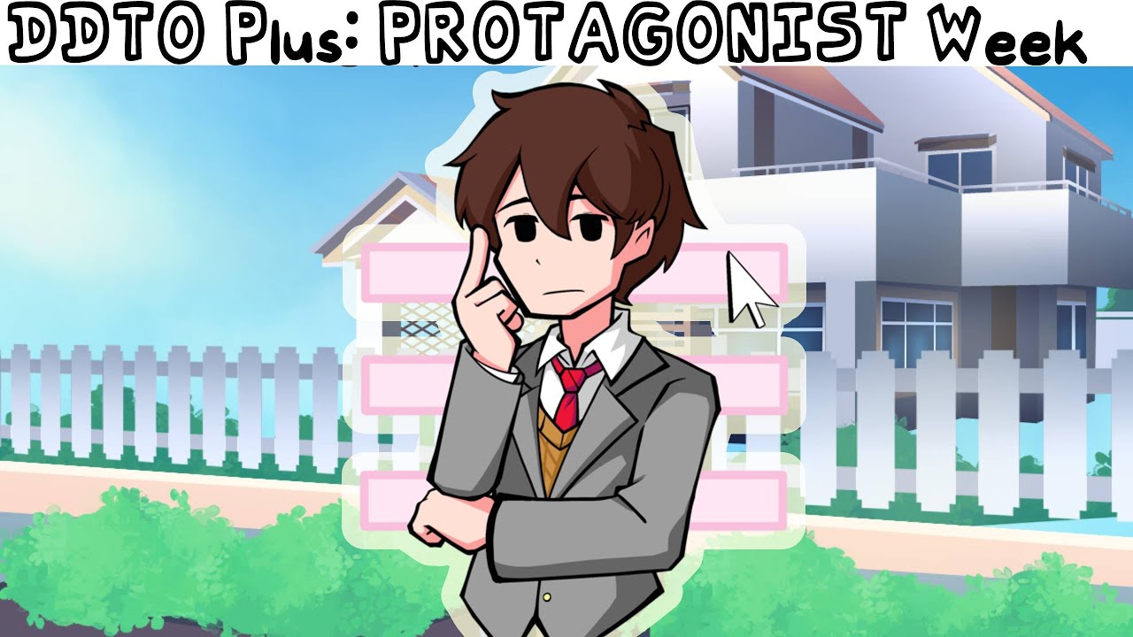 FNF | PROTAGONIST Week (ALL DOKI VERSIONS) | Doki Doki Takeover Take ...