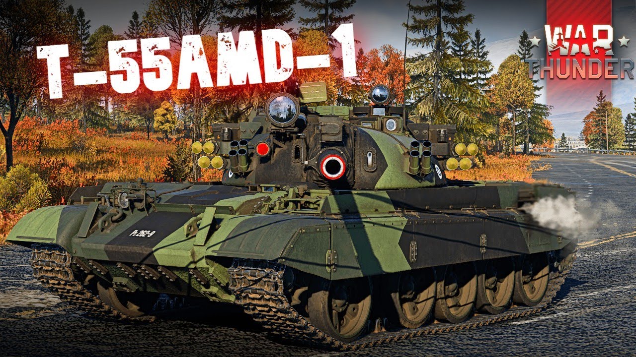 [WT] T-55AMD-1 | "Finnish Sammas" | #warthunder - YouTube