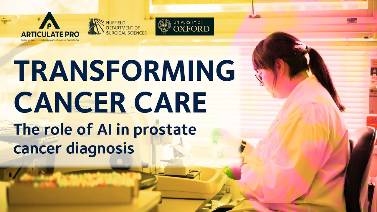 The ARTICULATE PRO study: Studying the transformative role of AI in prostate cancer care - YouTube