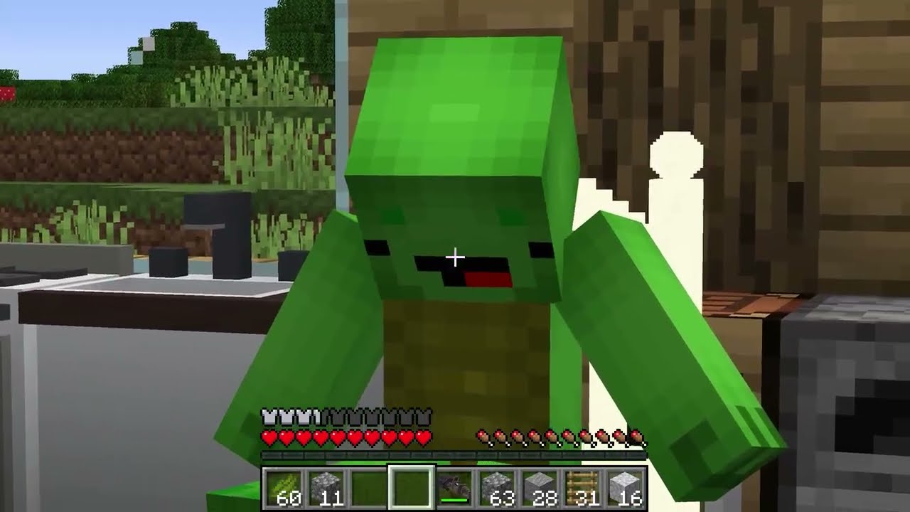 Except JJ and Mikey! THE CHUCKY.EXE Minecraft SECRET Nobody Tells You! Challenge from Maizen ...