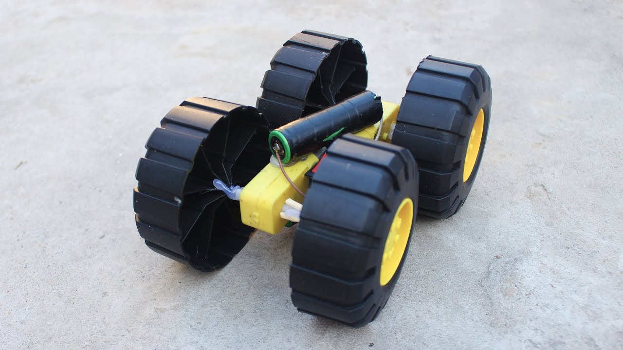 2 Great Ways To Make A Car From DC Motor - YouTube