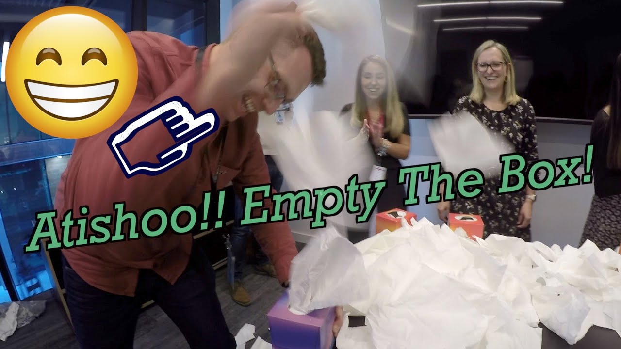 Fun Team Building Activities For Employees - Empty The Box! - YouTube