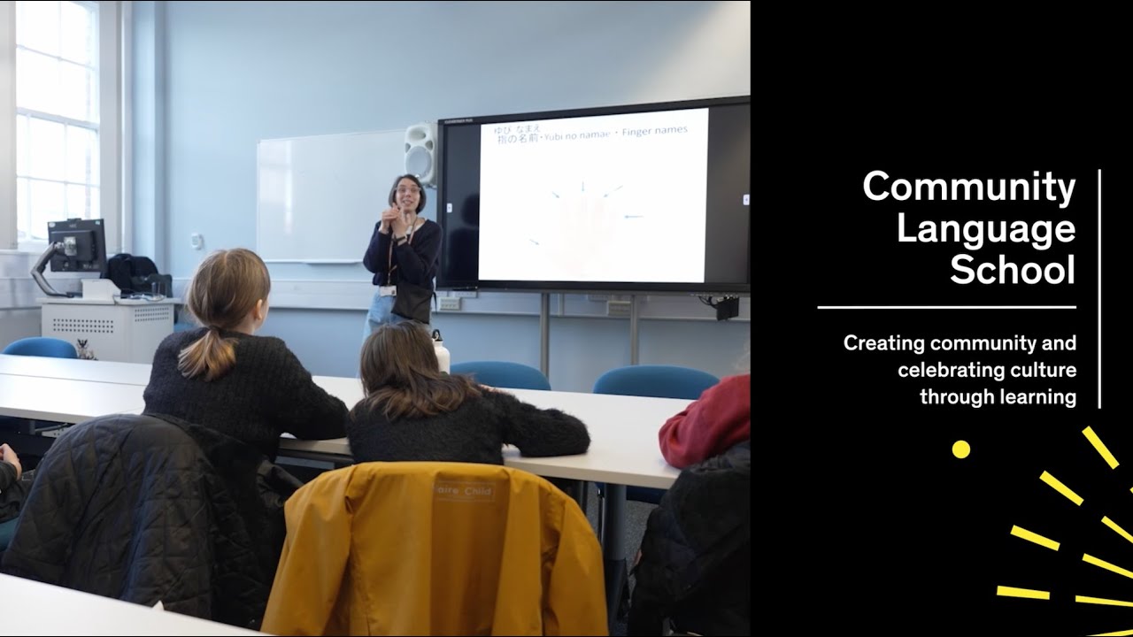 Community Language School - York St John University - YouTube