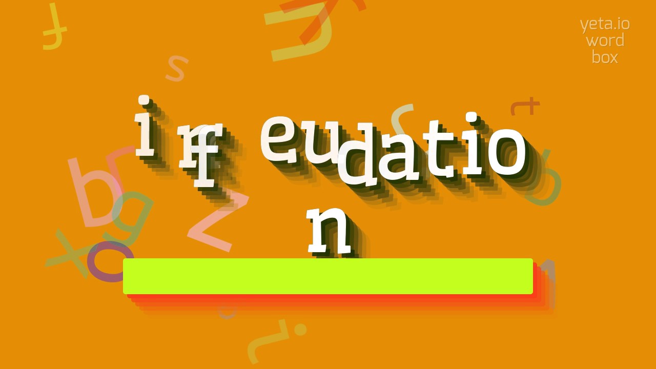 How to say "infeudation"! (High Quality Voices) - YouTube